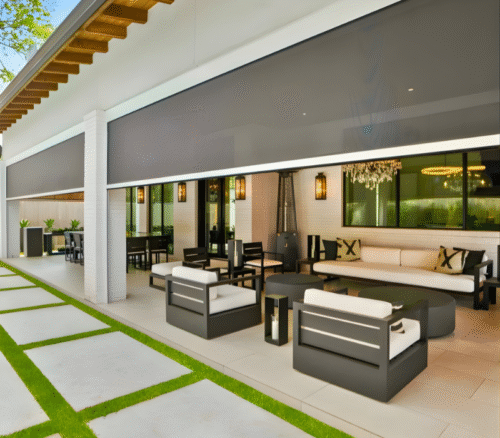 MOTORIZED RETRACTABLE SCREEN – Security Vision Myrtle Beach